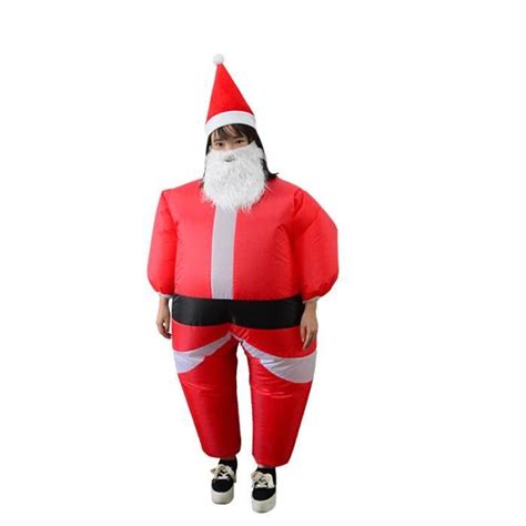 Halloween Noël Cosplay Gonflable Déguisements Costume Drôle Sauter Fête