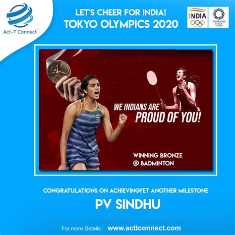 Tarun Dwivedi On Linkedin India Acttconnect Pvsindhu