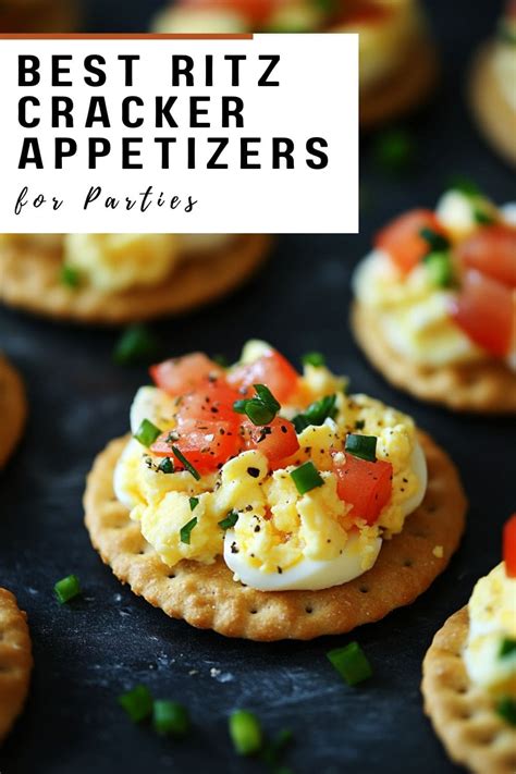 Easy Ritz Cracker Appetizers You Can Make At Home