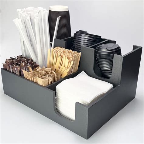 ᐉ Органайзер барный Datastrip на 8 отделений для стаканов крышек сахара салфеток БР08 гр