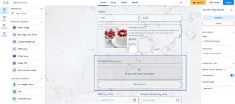 Repeatable Container Field FormBuilder Docs