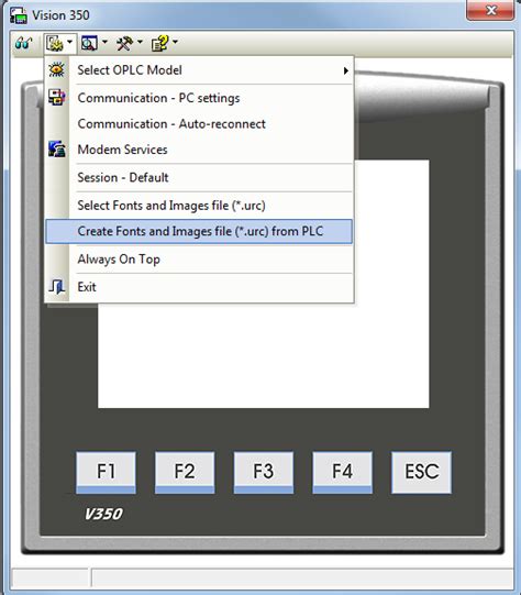 Remote Access Font Problem Vision And Samba Plc Hmi Controllers And Visilogic Software