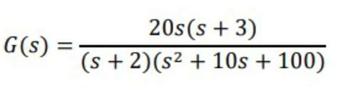 Solved Draw The Bode And Nyquist Diagram Of The Following Chegg