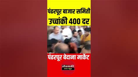 पंढरपूरात बेदाण्याला आले अच्छे दिन उच्चांकी 400 रुपये दर Youtube