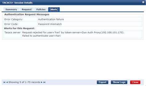 Clearpass Duo MFA Failed To Authenticate User Security
