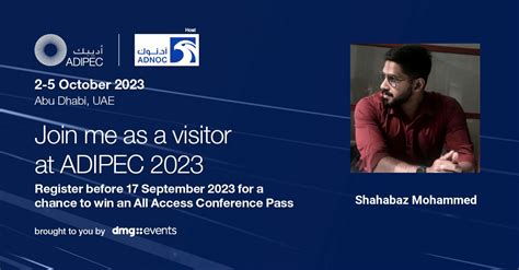 Shahabaz Mohammed On Linkedin Adipec 2023