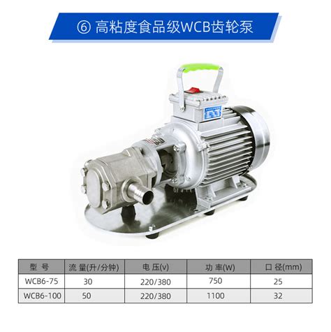 WCB高粘度齿轮泵价格 WCB高粘度齿轮泵 工业级大流量抽油泵报价