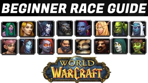 World Of Warcraft Alliance Races