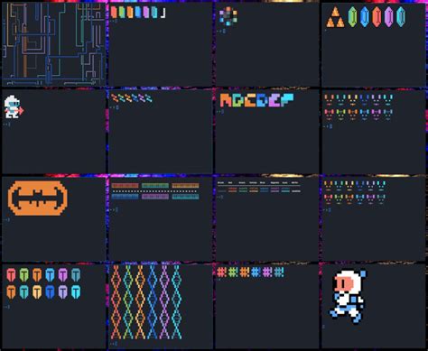 GitHub Charitarthchugh Shell Color Scripts ASCII Art For Your