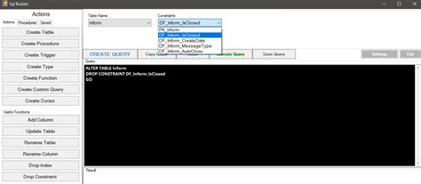 Sql Builder Desktop App Saveorganizeexecute By Laykubi Codecanyon