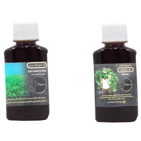 قیمت و خرید کود مایع جلبک دریایی و کود پتوس مدل Raw Material حجم 120