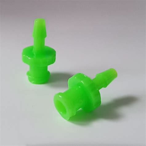 Green Pc Female Luer Fittings 1 8 3 2mm Plastic Pipe Adapter Syringe