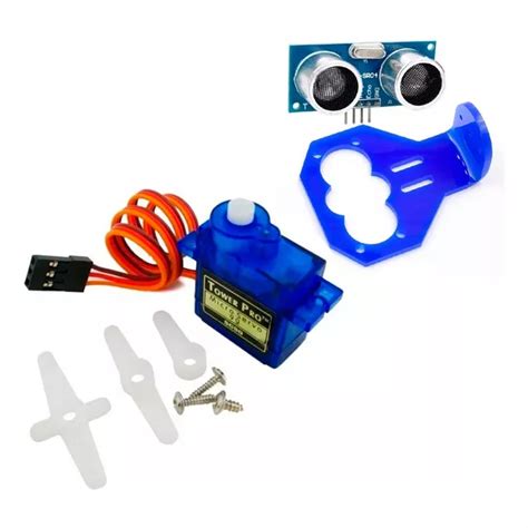 Servomotor Sg Kg Sensor Ultrasonico Hc Sr Soporte Mercadolibre