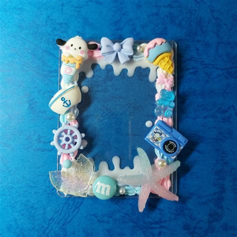 Wts Kpop Decorated Decoden Toploader Simulation Glue Cream Glue Sanrio