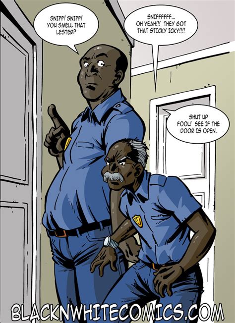 Two Black Policemen Having Fun With Two Who Xxx Dessert Picture 2