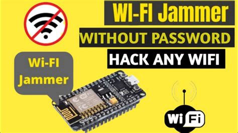 সর ওযইফই হয ক ডভইস How to make a wifi jammer nodemcu