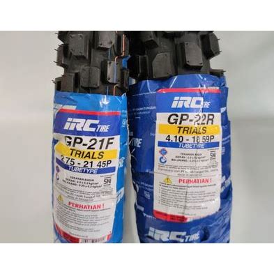 Jual Ban Irc 18 21 Depan Belakang Dual Road Ban Standar Ori Klx Crf 150