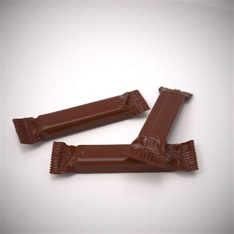 Snack Snickers Package 3d Model Cgtrader