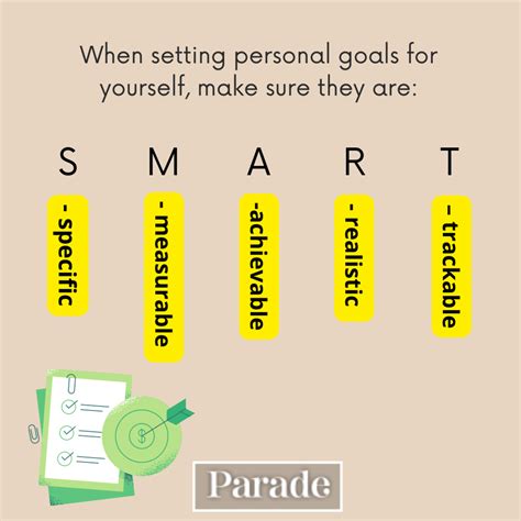 How To Set Personal Goals With Examples Parade