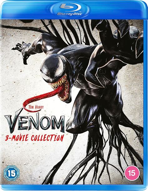 Venom 3 Movie Collection [blu Ray] [region B] Uk Tom Hardy Juno Temple Alanna