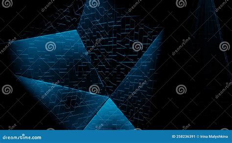 3d Hyper Cube Rotate In Virtual Space Stock Video Video Of Atom