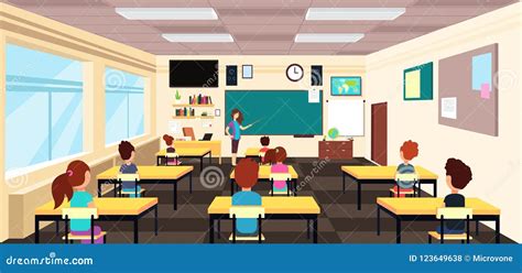 Classroom Cartoon Stock Illustrations 43294 Classroom Cartoon Stock Illustrations Vectors