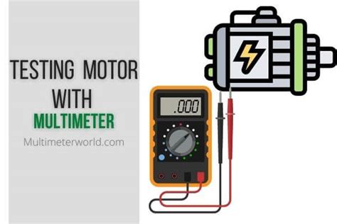 How To Test Motor Windings With Multimeter Wiring Work