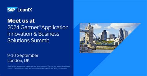 Sap Leanix On Linkedin Sapleanix Gartnerapps Enterprisearchitecture