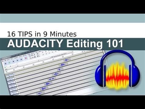 Audacity Audio Editor Tutorial Registermokasin