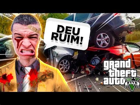SOFRI UM ACIDENTE MUITO FEIO NO GTA RP ARUAN YouTube