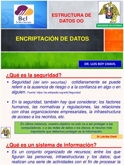 1 Encriptacion De Datos Pdf