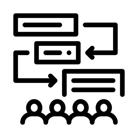 Replacement Components Of Algorithm Icon Vector Outline Illustration 17592539 Vector Art At Vecteezy
