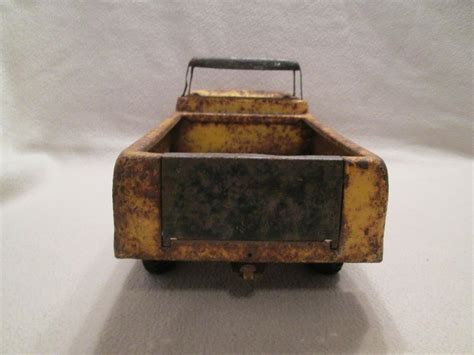 Vintage Nylint 1960s Ford Econoline Pickup Truck Great Parts Rusty