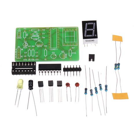 Pcs DIY Digital Display LED Logic Pen Electronic Kit High And Low Level Test Circuit Soldering