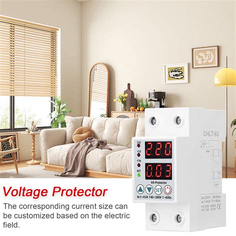 Shinysix Dual Display Adjustable Voltage Protector Intelligent Over