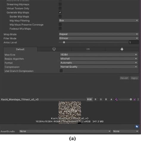 Texture Enhancement In Unity Download Scientific Diagram