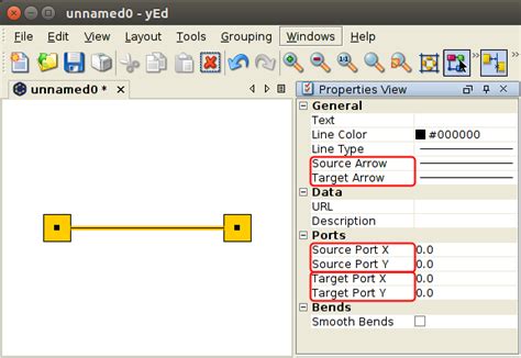 Graph Edge Type Ignored When Importing A Graph Yed Qanda