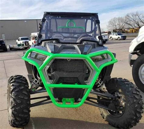 Polaris Rzr Xp Front Bumper Solid Steel Full Protection
