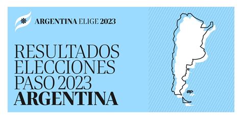 Resultados Elecciones PASO 2023 EN VIVO El Mapa Con Los Ganadores
