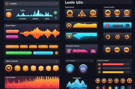 Game Levels Ui Kits Premium Ai Generated Image