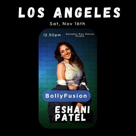 Workshops — Eshani Patel