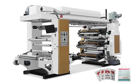 China 4 Colors Center Drum Flexo Printing Machine Manufacturers And