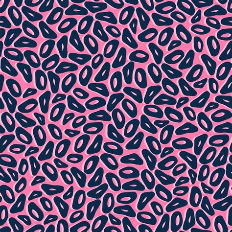 Premium Vector Vector Seamless Pattern Abstract Modern Doodle Shapes