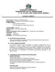 Comprehensive Guide To Software Engineering Course CSC Course Hero