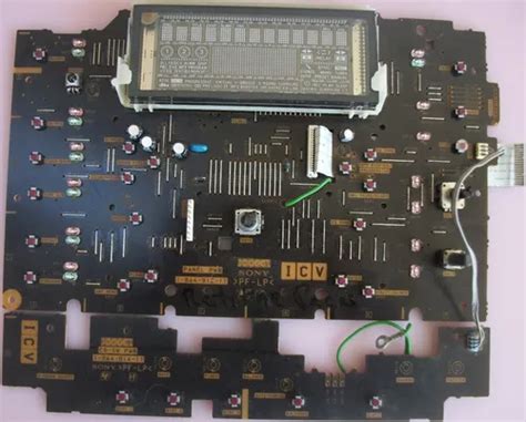 Placa Do Display Sony Mhc Gnx 90 Para Retirada De Peças