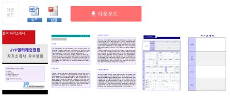 Jyp엔터테인먼트 마케팅기획직 자기소개서 우수샘플 제이와이피엔터테인먼트 채용 자소서 와이즈 취업·금융·생활 꿀팁
