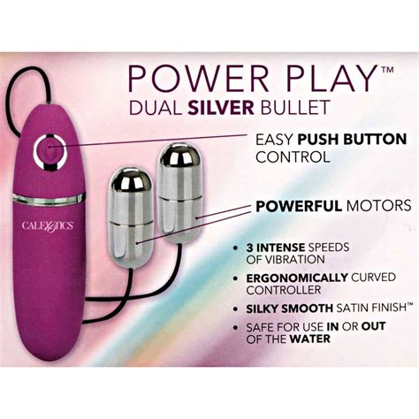 Power Play Dual Silver Bullet Vibrator 225