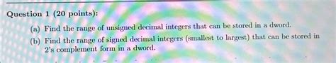 solved show work please question 1 20 ﻿points a ﻿find