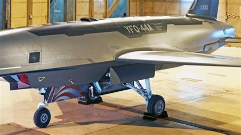 Our First Look At The Yfq 44a Fighter Drone Collaborative Combat Aircraft