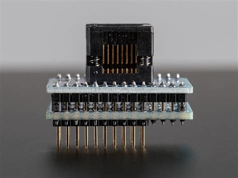 SMT Test Socket SOIC Narrow Breakout Adafruit ADA Core Electronics Australia